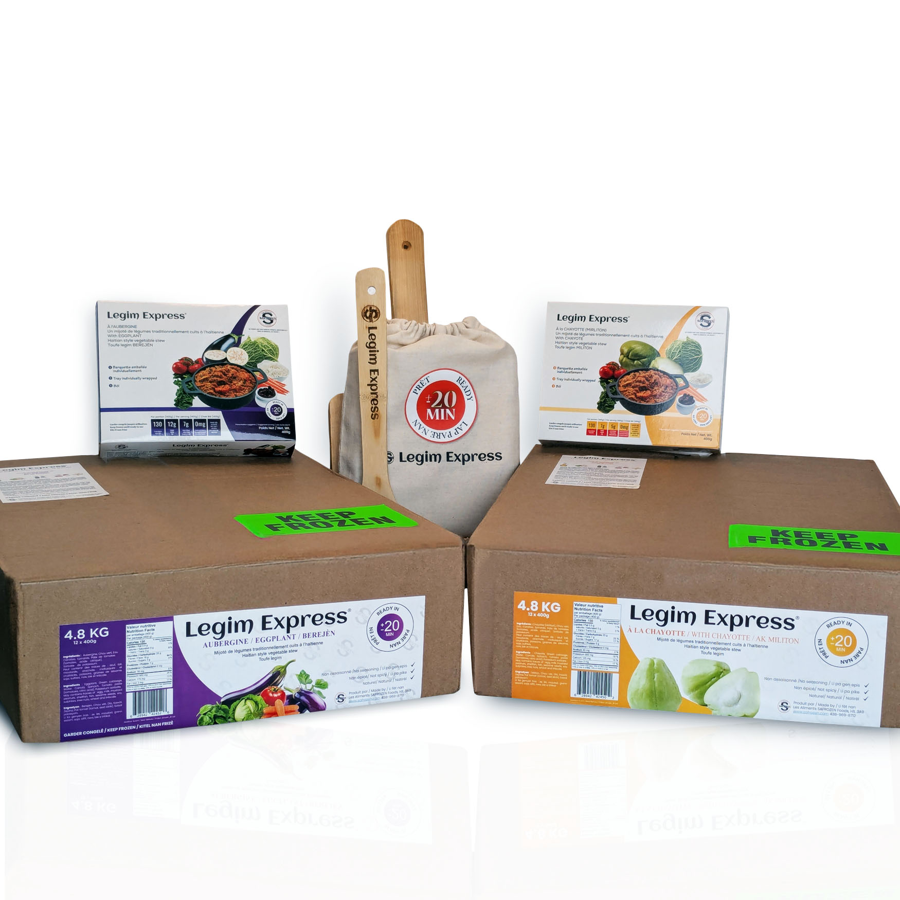 Legim Express - Format Restaurant (4.8KG) - Safrozen